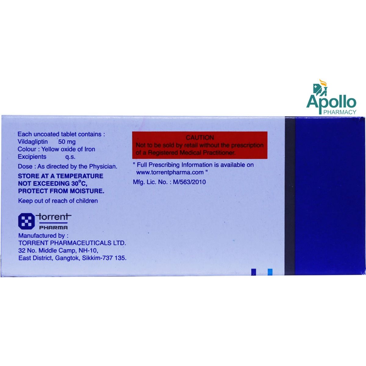 Torglip 50 Tablet 10's Price, Uses, Side Effects, Composition - Apollo ...