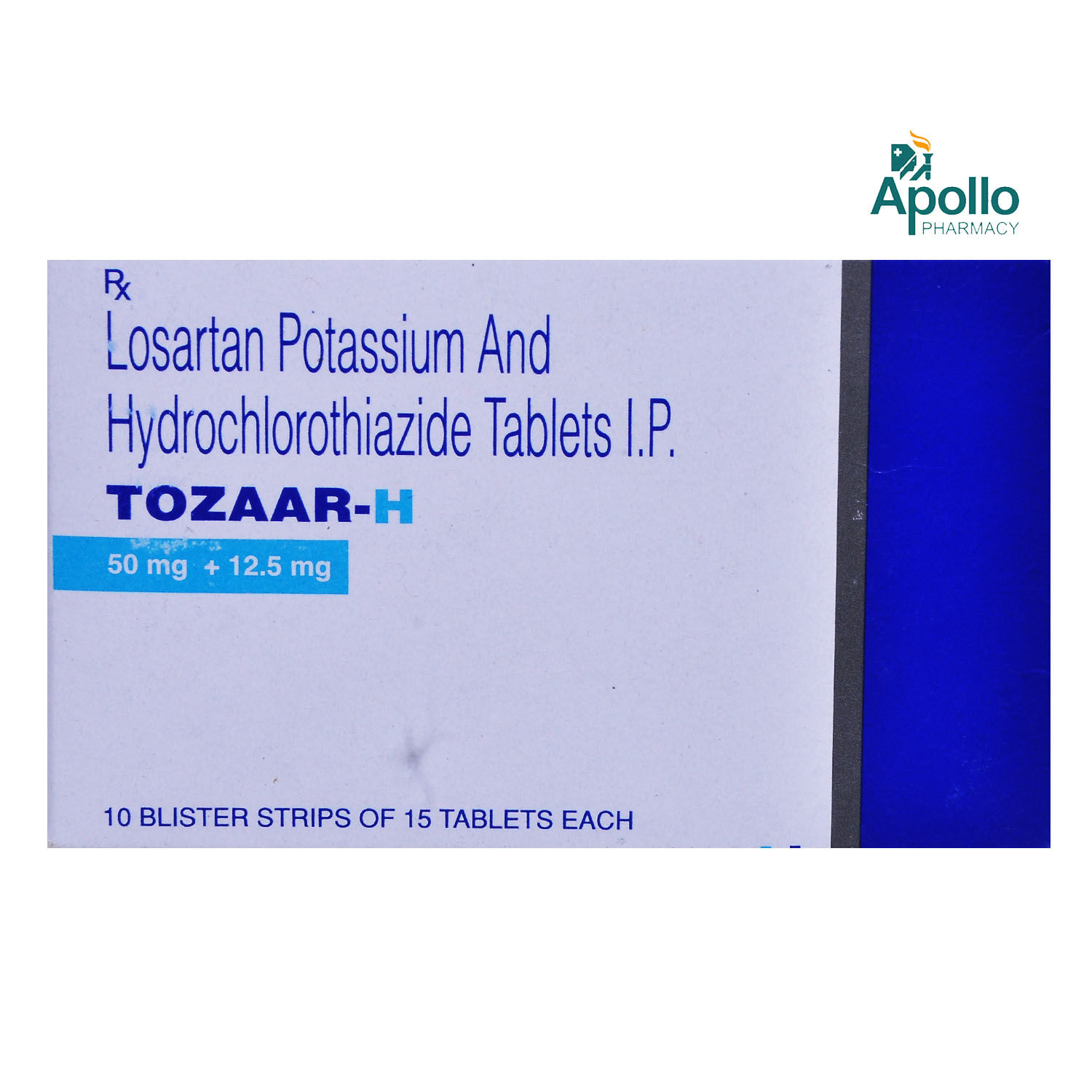 Tozaar H Tablet | Uses, Side Effects, Price | Apollo Pharmacy