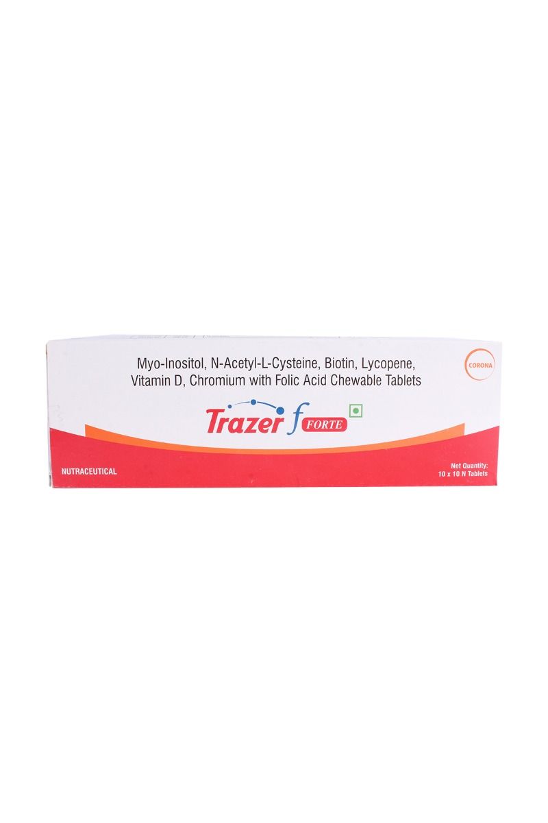 Trazer F Forte Tablet 10's Price, Uses, Side Effects, Composition ...