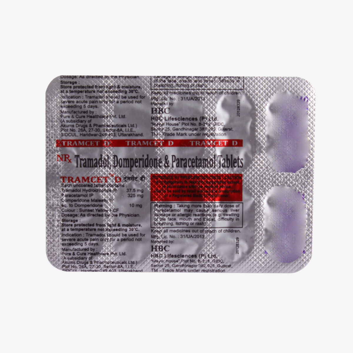 Tramcet D Tablet 10's Price, Uses, Side Effects, Composition - Apollo ...
