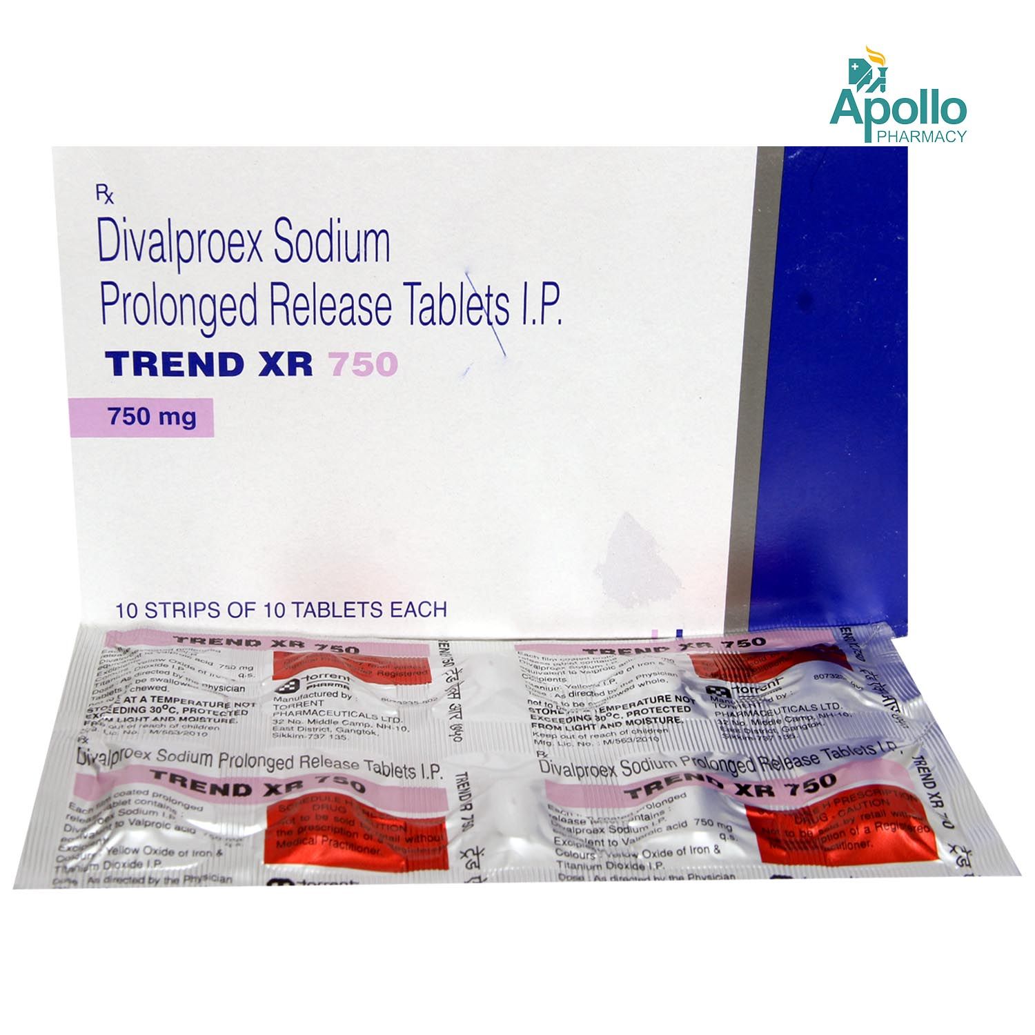 Trend XR 750 Tablet 10's Price, Uses, Side Effects, Composition ...