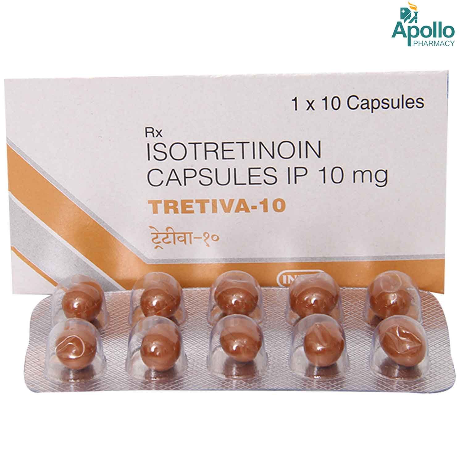 Tretiva 10 Capsule 10's Price, Uses, Side Effects, Composition - Apollo ...