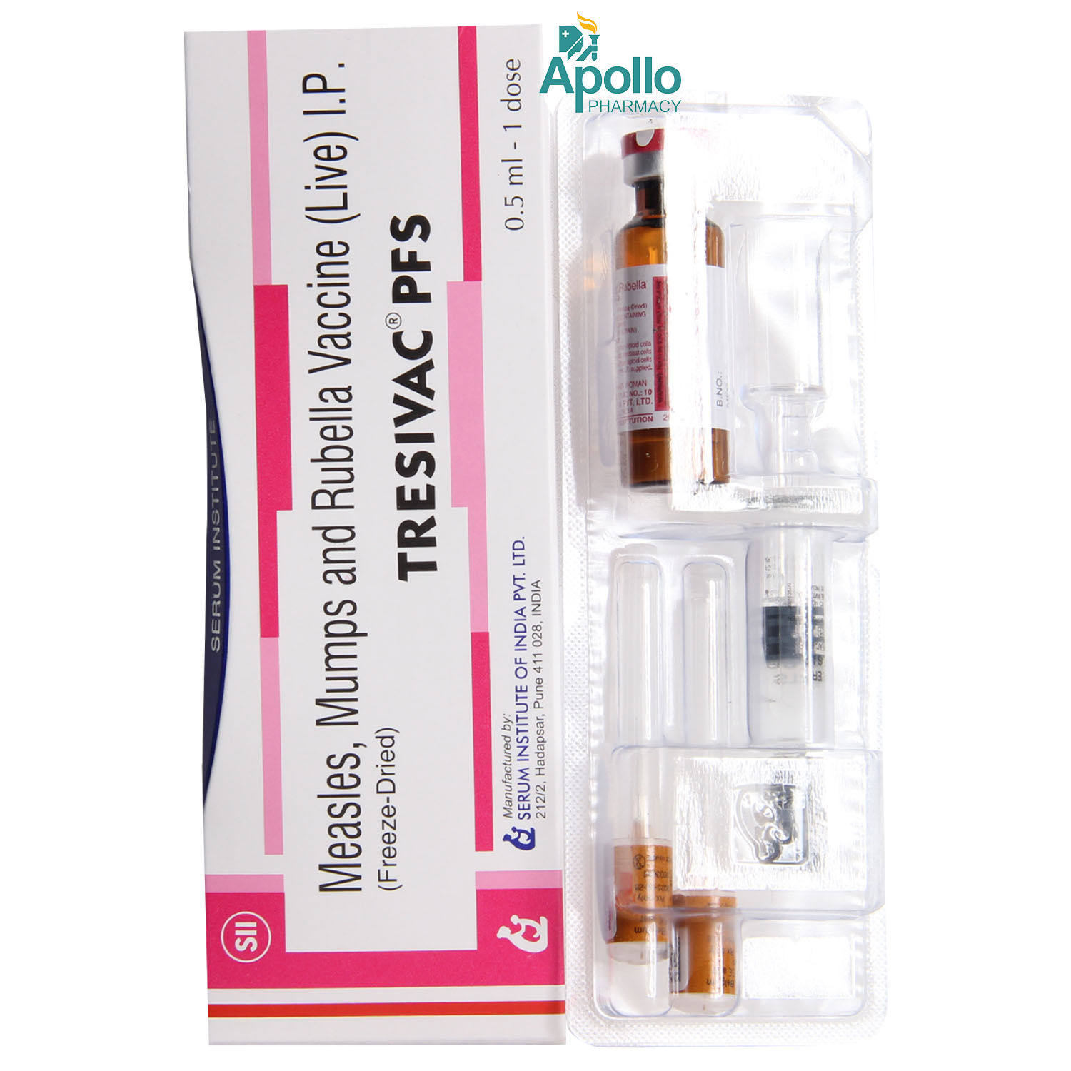 Tresivac PFS Vaccine | Uses, Side Effects, Price | Apollo Pharmacy