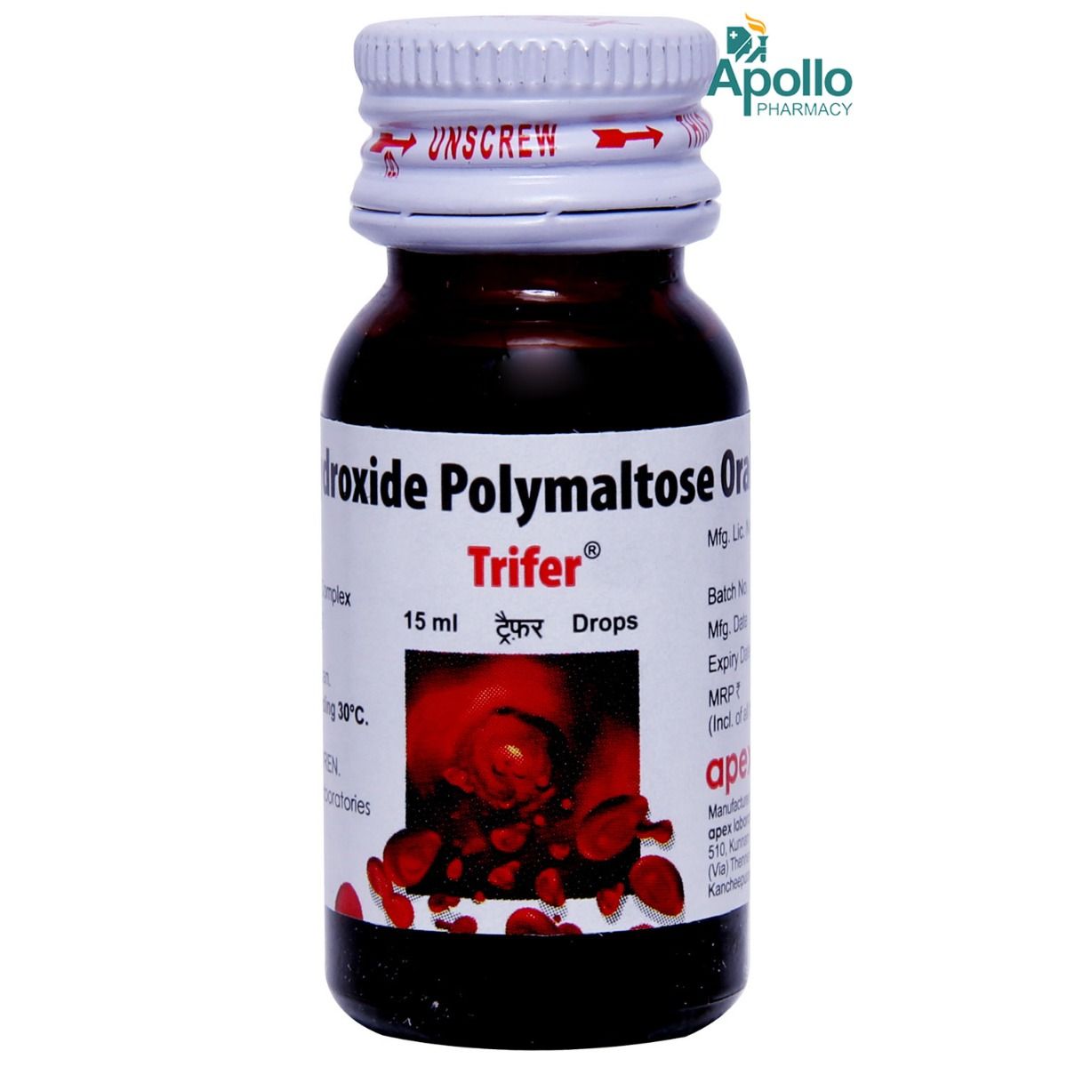 Trifer Drops 15 ml Price, Uses, Side Effects, Composition - Apollo Pharmacy