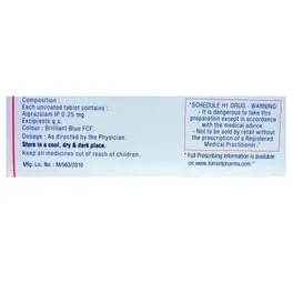 Trika-0.25 Tablet | Uses, Side Effects, Price | Apollo Pharmacy