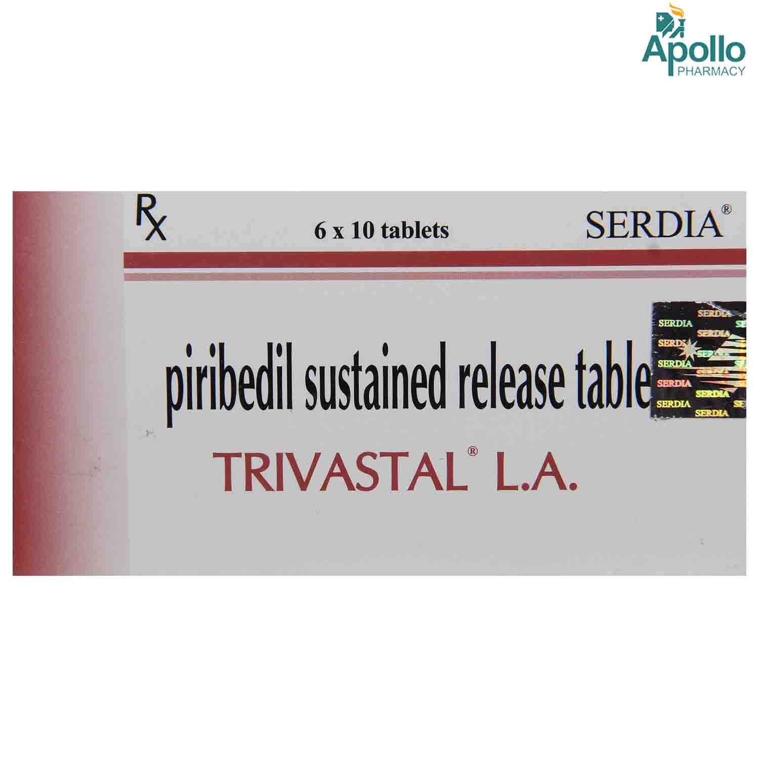 Trivastal LA Tablet 10's Price, Uses, Side Effects, Composition ...