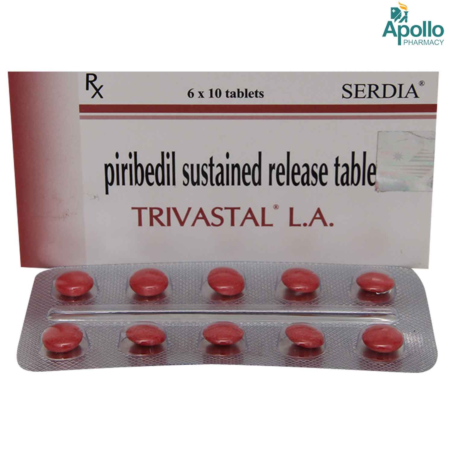 Trivastal LA Tablet 10's Price, Uses, Side Effects, Composition ...