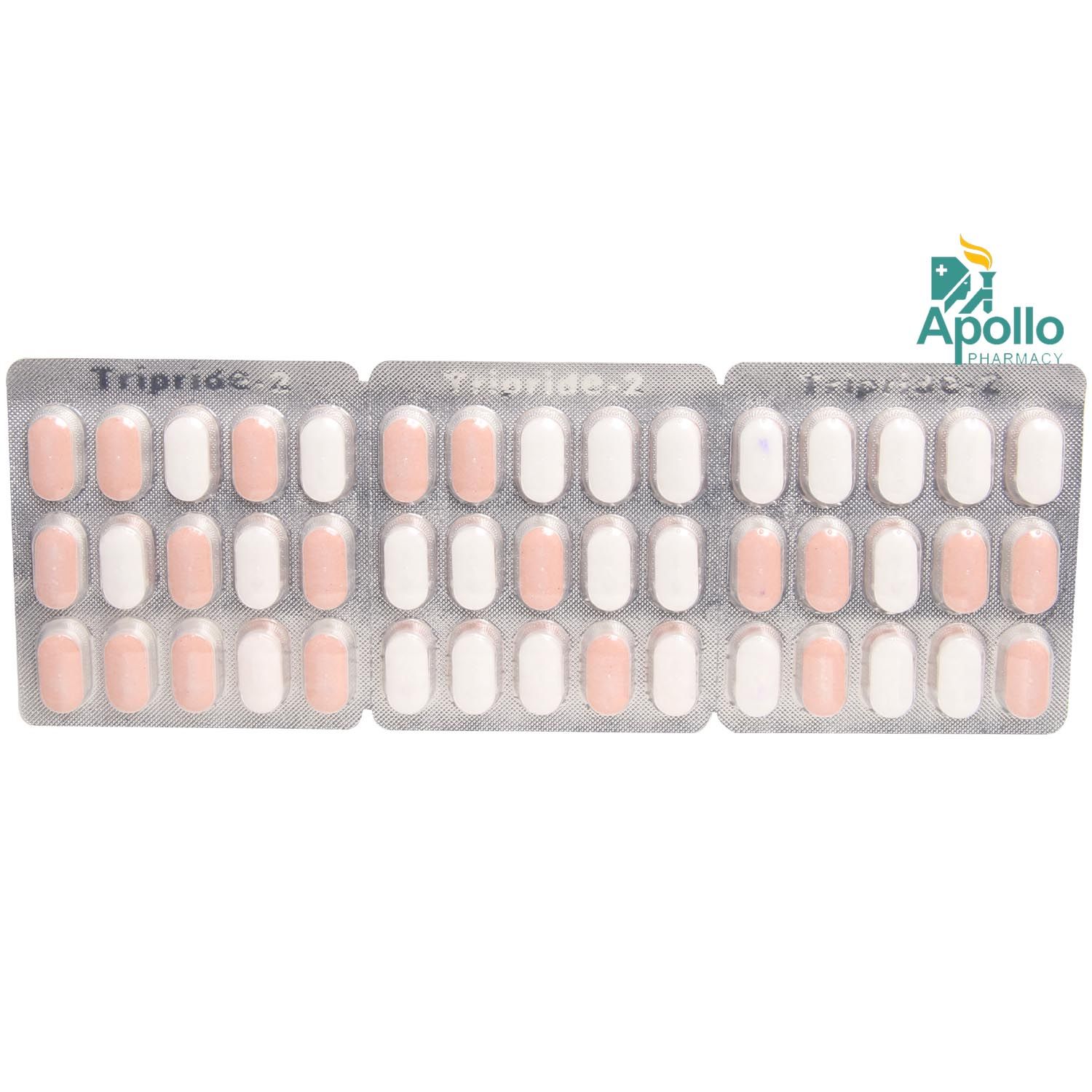 Tripride-2 Tablet 15's Price, Uses, Side Effects, Composition - Apollo ...