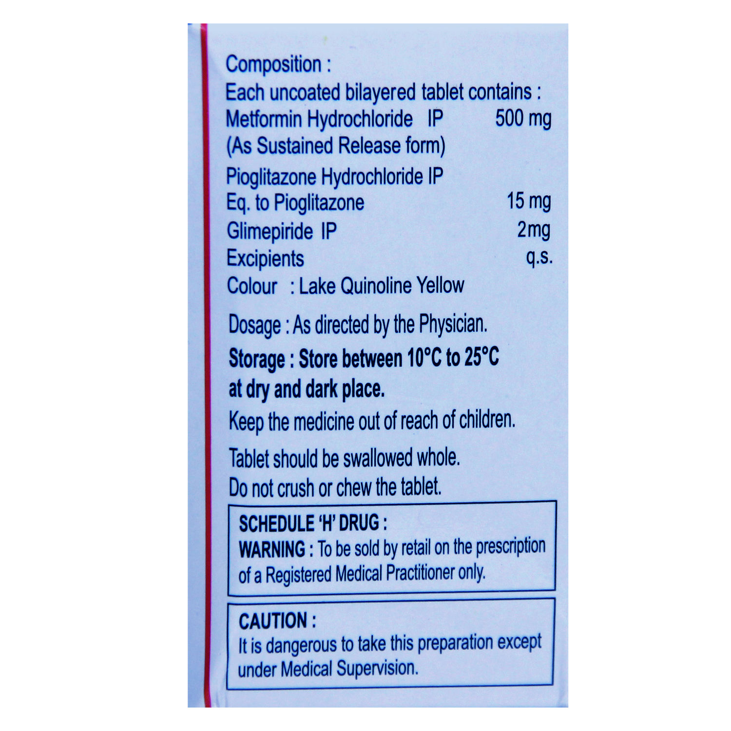 Triglimisave 2 Tablet 10's Price, Uses, Side Effects, Composition ...