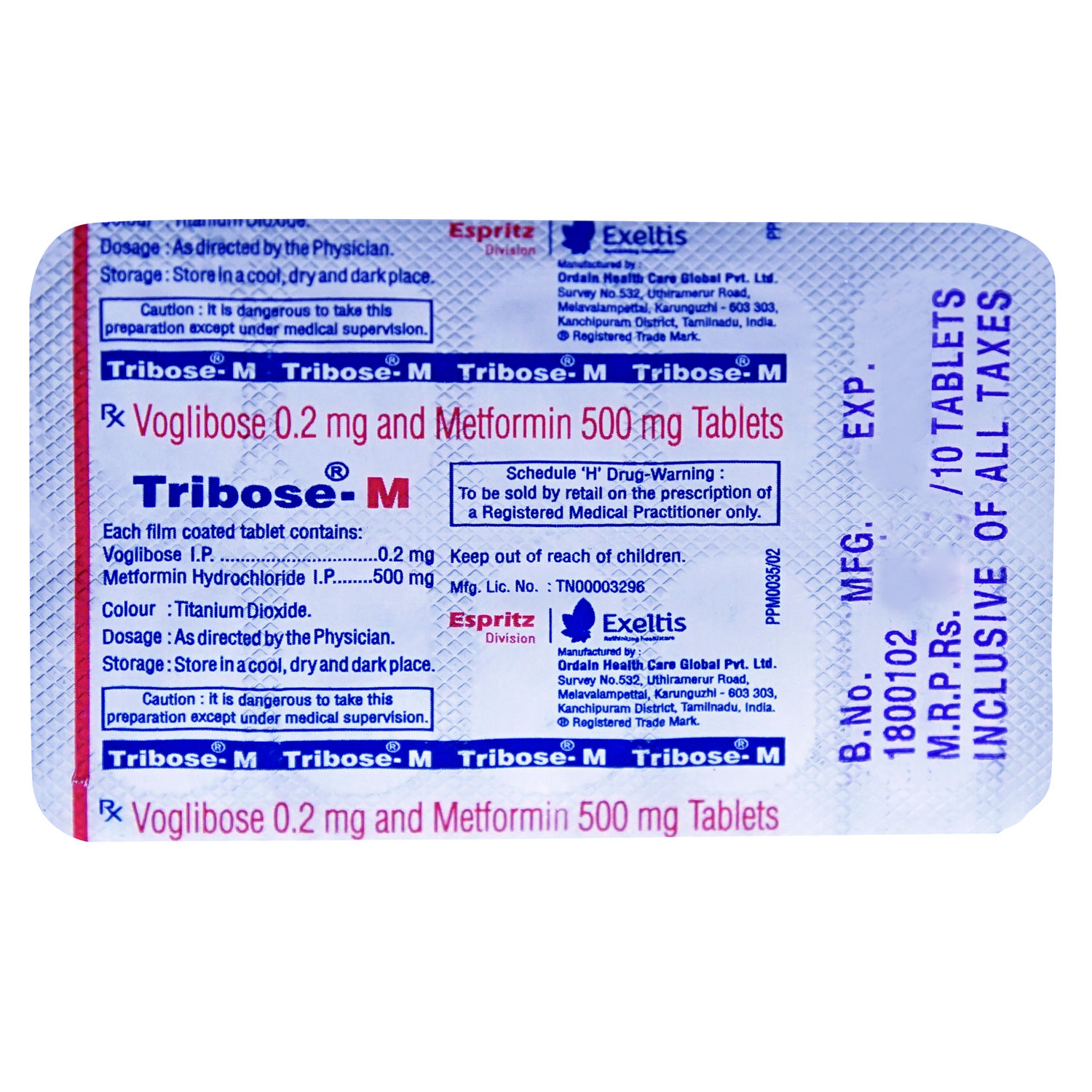 TRIBOSE M 0.2MG TABLET Price, Uses, Side Effects, Composition - Apollo ...