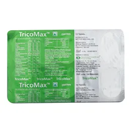 Tricomax Tablet | Uses, Side Effects, Price | Apollo Pharmacy
