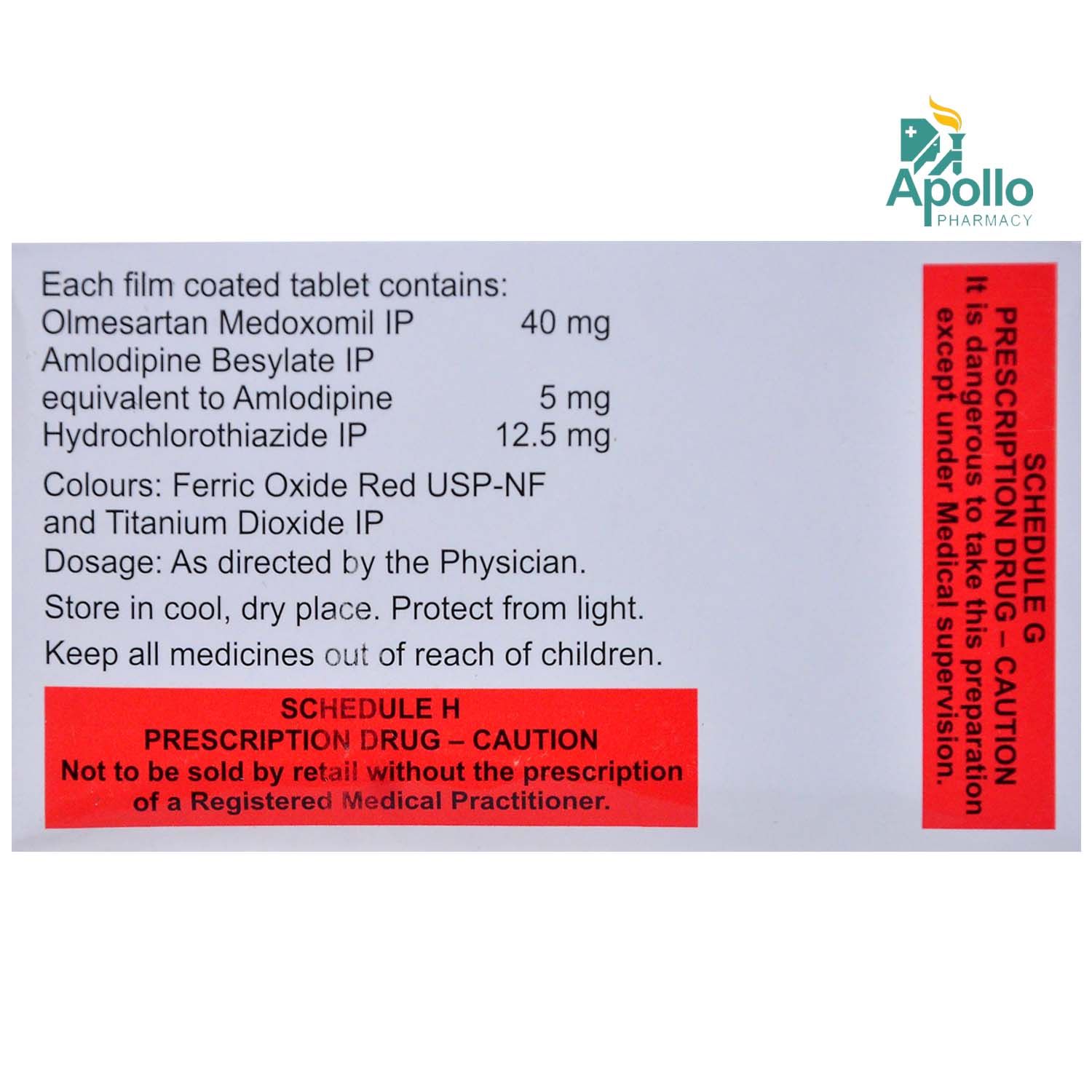 Triolmesar 40 Tablet 10's Price, Uses, Side Effects, Composition ...