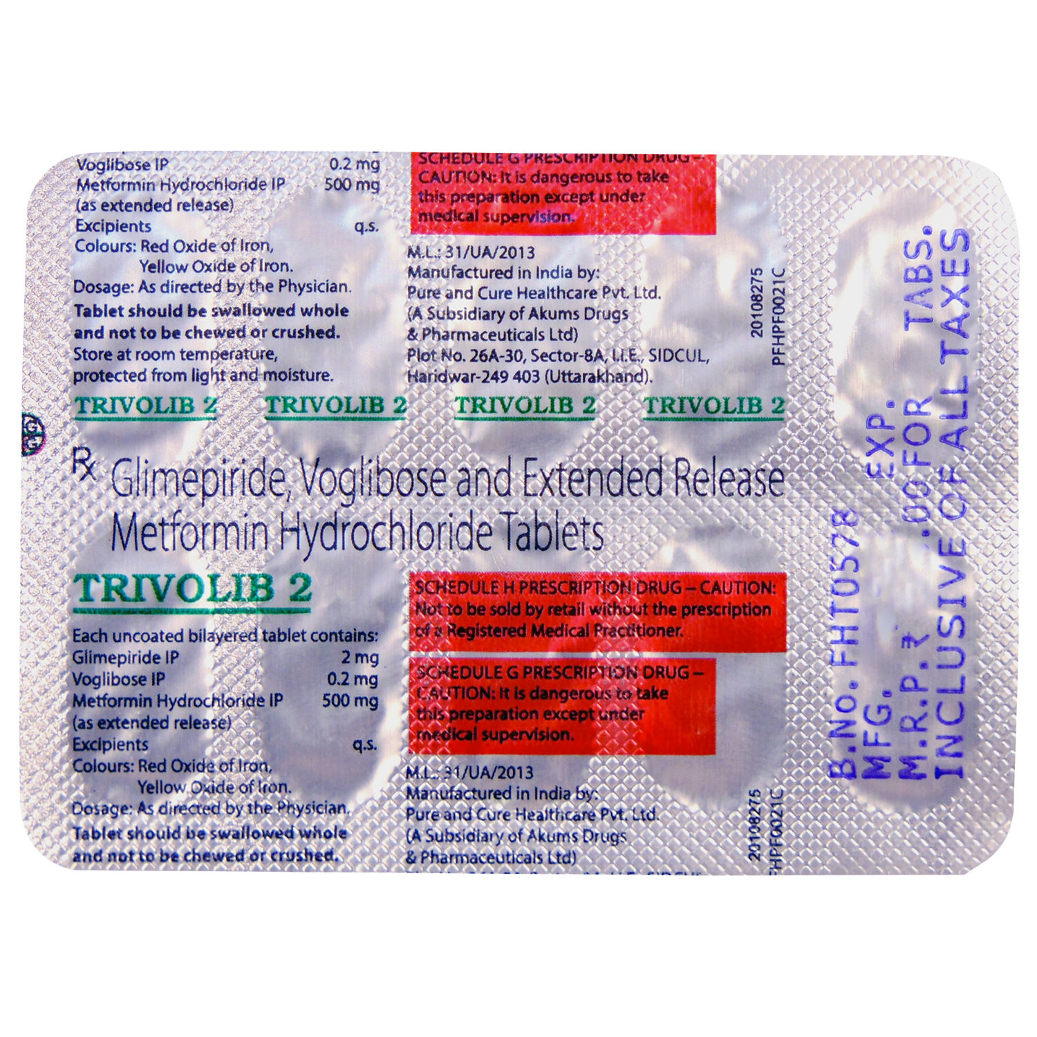 Trivolib 2 Tablet 10's Price, Uses, Side Effects, Composition - Apollo ...