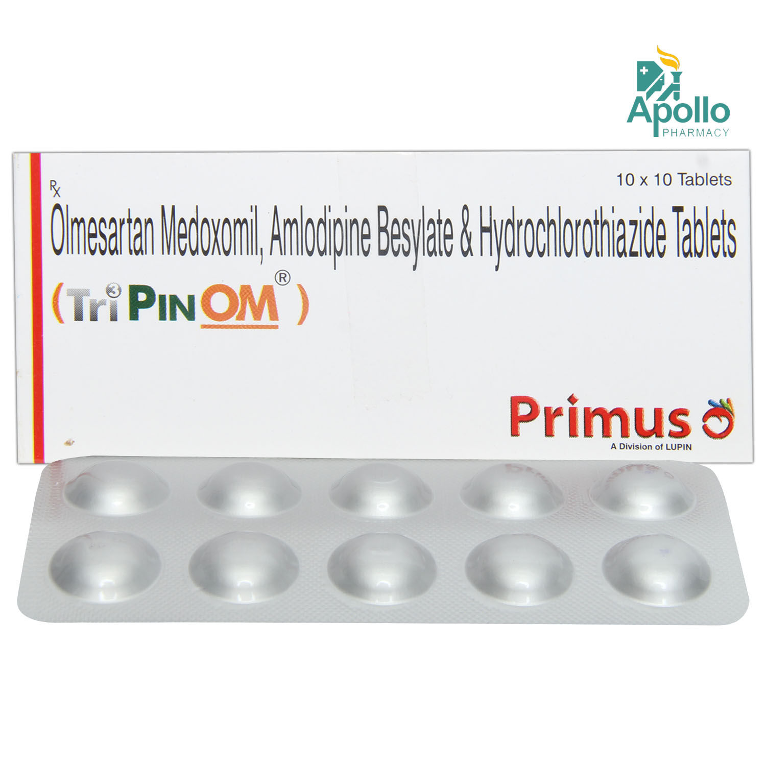 Tri Pin Om Tablet 10's Price, Uses, Side Effects, Composition - Apollo ...