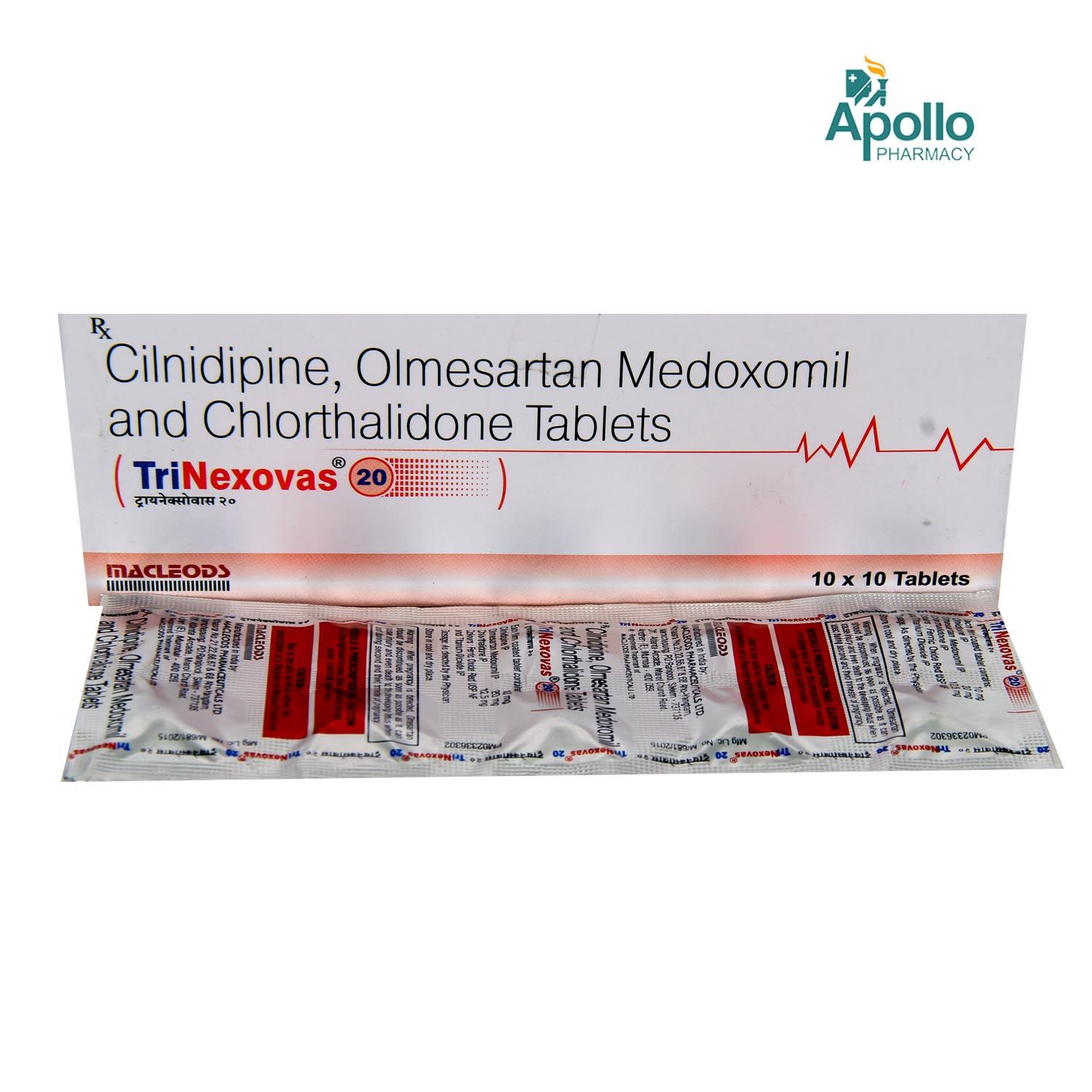 Trinexovas 20 Tablet 10's Price, Uses, Side Effects, Composition ...