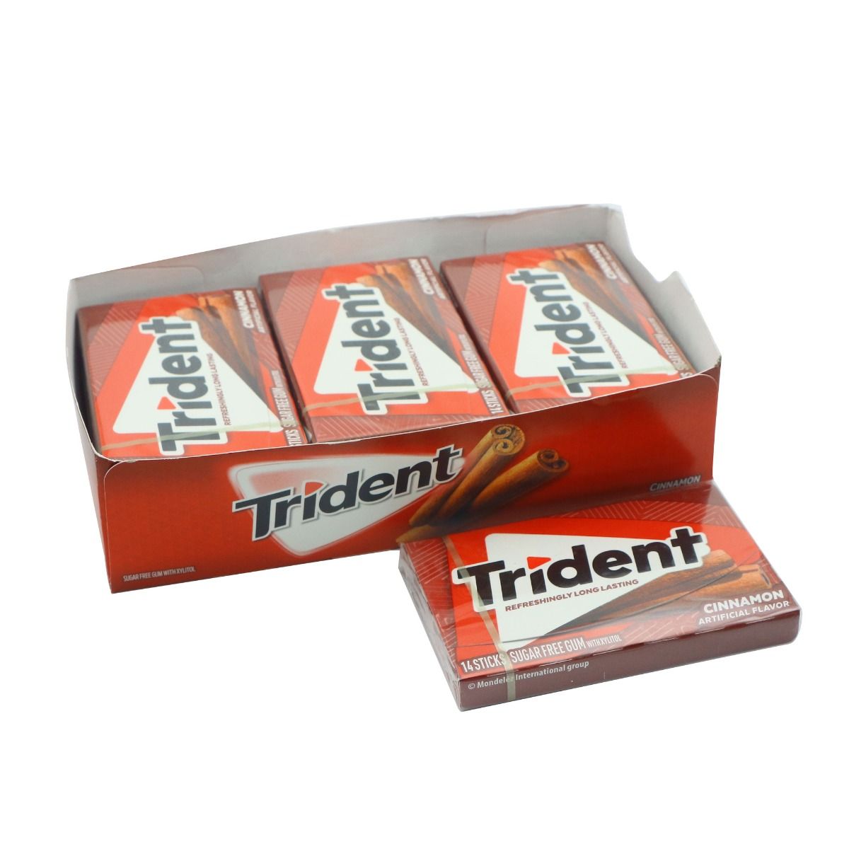Trident Cinnamon Sugarfree Gum, 14 Count Price, Uses, Side Effects ...