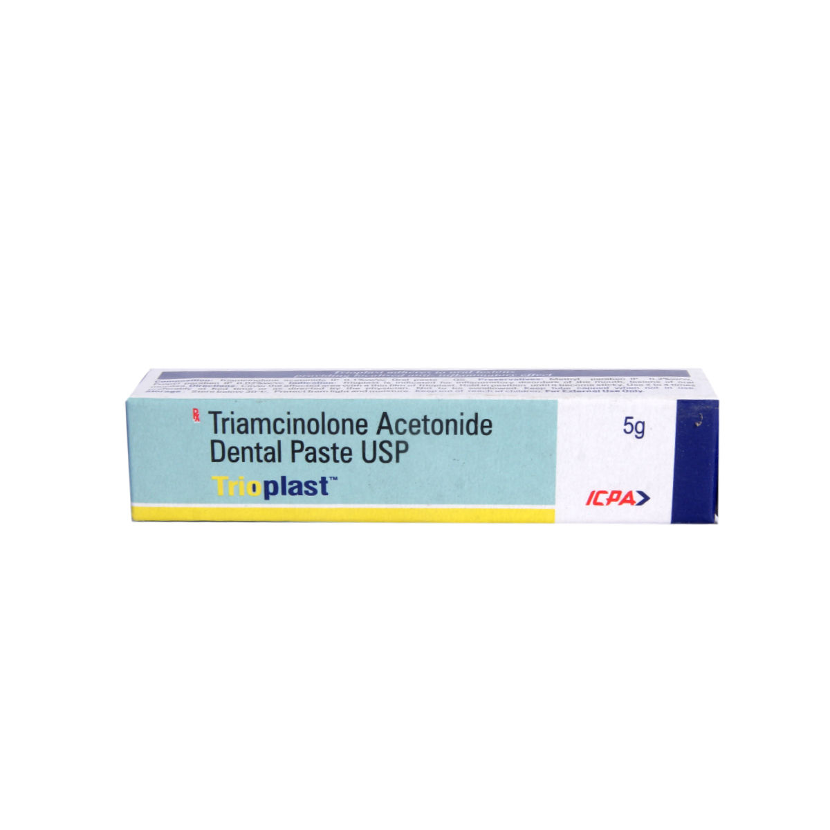 Trioplast Dental Paste 5gm Price, Uses, Side Effects, Composition ...