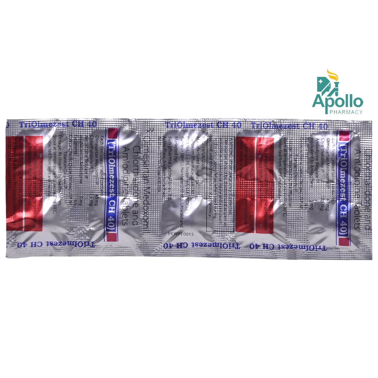 Triolmezest CH 40 Tablet 10's Price, Uses, Side Effects, Composition ...