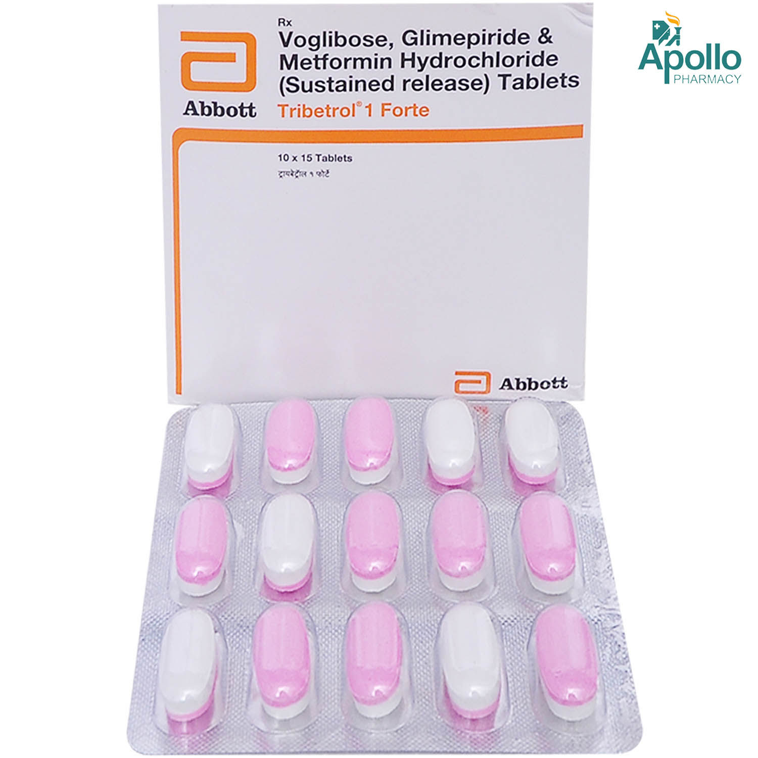 Tribetrol 1 Forte Tablet 15's Price, Uses, Side Effects, Composition ...