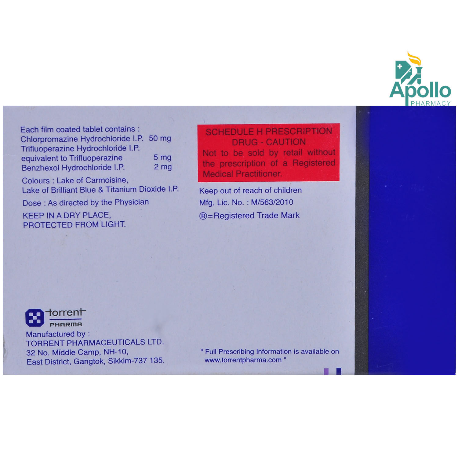 Trinicalm Forte 5 mg/2 mg/50 mg Tablet 15's Price, Uses, Side Effects ...