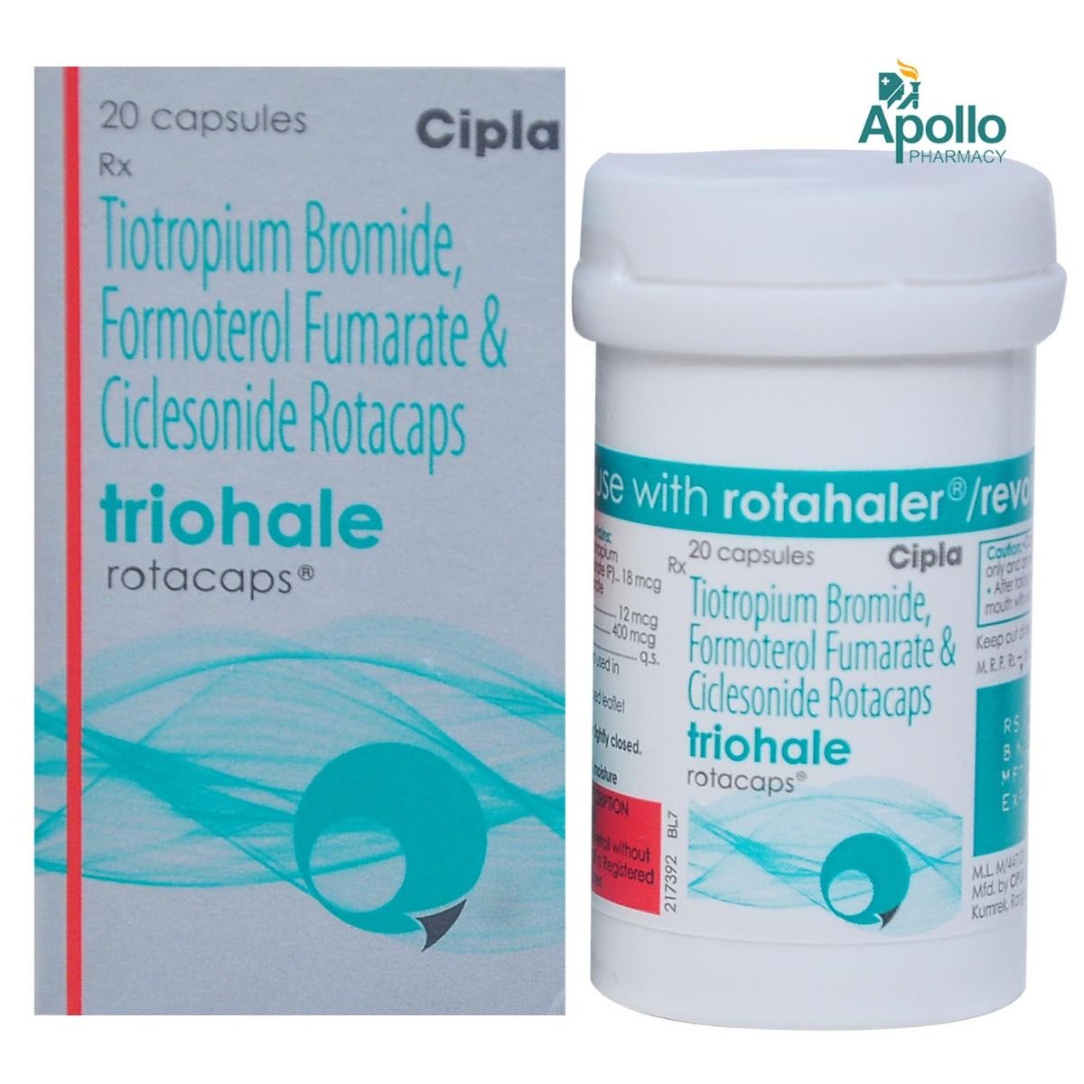 Triohale Rotacaps 20's Price, Uses, Side Effects, Composition - Apollo ...