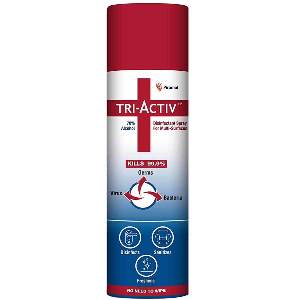 Tri-Activ Multi-Surfaces Disinfectant Spray, 230 ml Price, Uses, Side ...