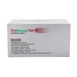 Triolmesar CH 20 Tablet | Uses, Side Effects, Price | Apollo Pharmacy