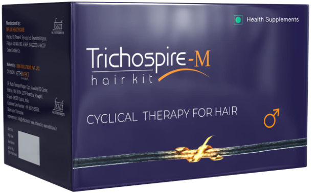 Trichospire-M Hair Kit | Uses, Side Effects, Price | Apollo Pharmacy