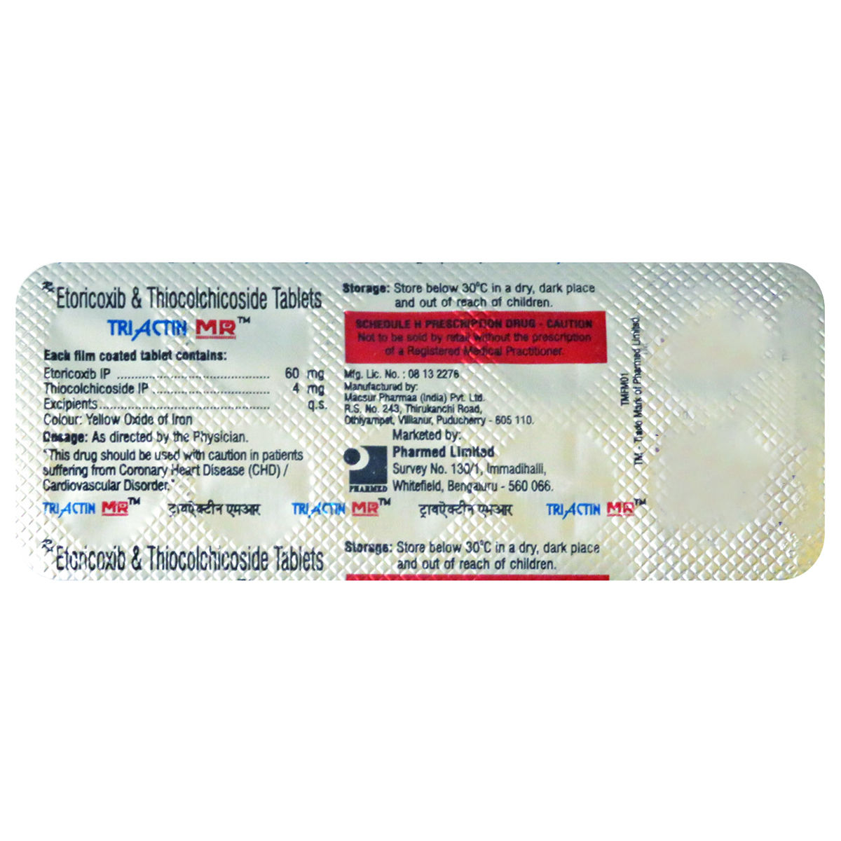Triactin MR Tablet | Uses, Side Effects, Price | Apollo Pharmacy