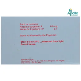 Tropine 0.6 mg Injection 1 ml | Uses, Side Effects, Price | Apollo Pharmacy