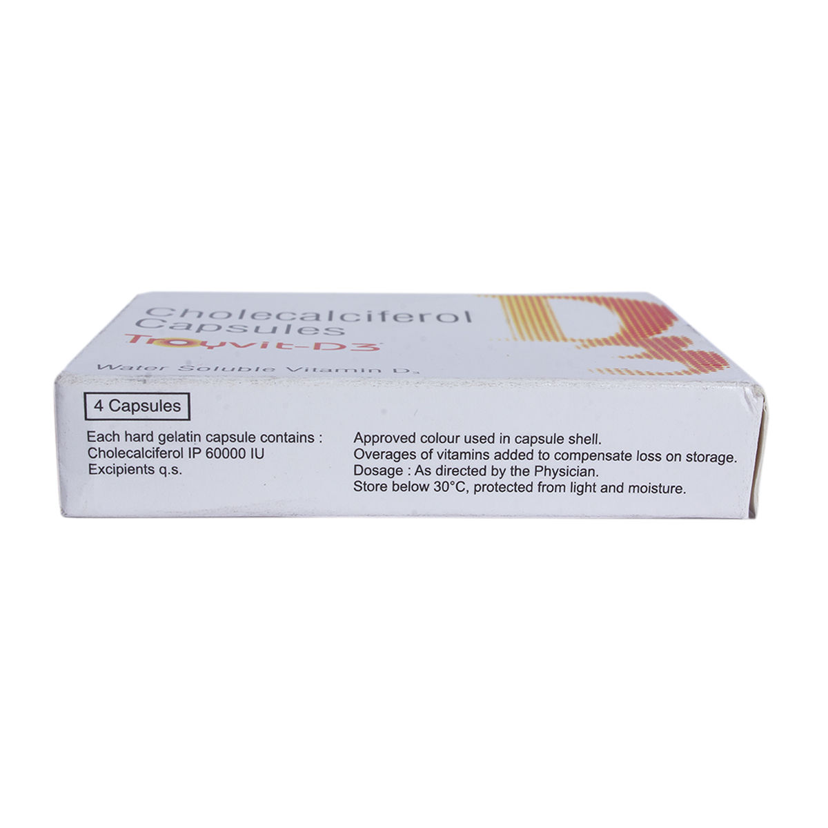 Troyvit D3 Capsule 4's Price, Uses, Side Effects, Composition - Apollo ...