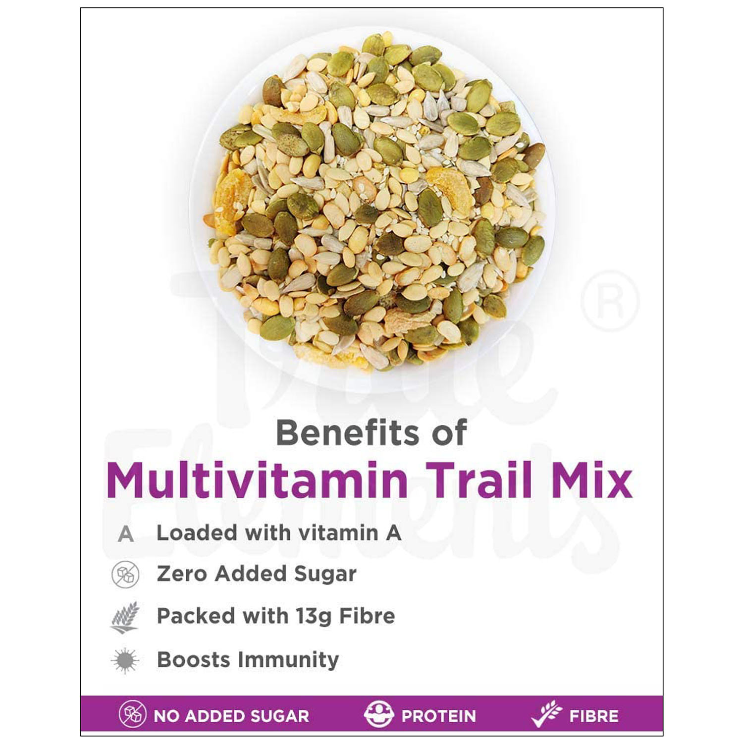 True Elements Multivitamin Trail Mix, 125 gm Price, Uses, Side Effects ...