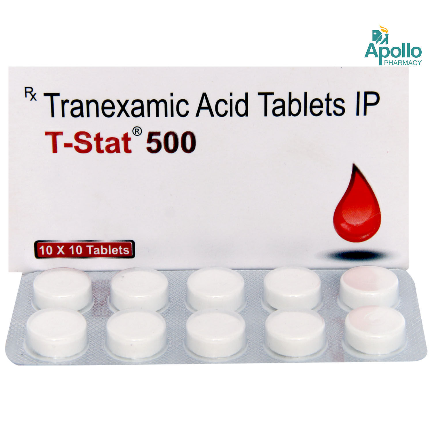 T-Stat 500 Tablet 10's Price, Uses, Side Effects, Composition - Apollo ...