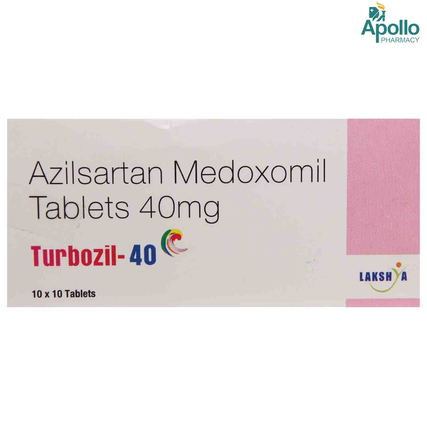 Turbozil 40 Tablet | Uses, Side Effects, Price | Apollo Pharmacy