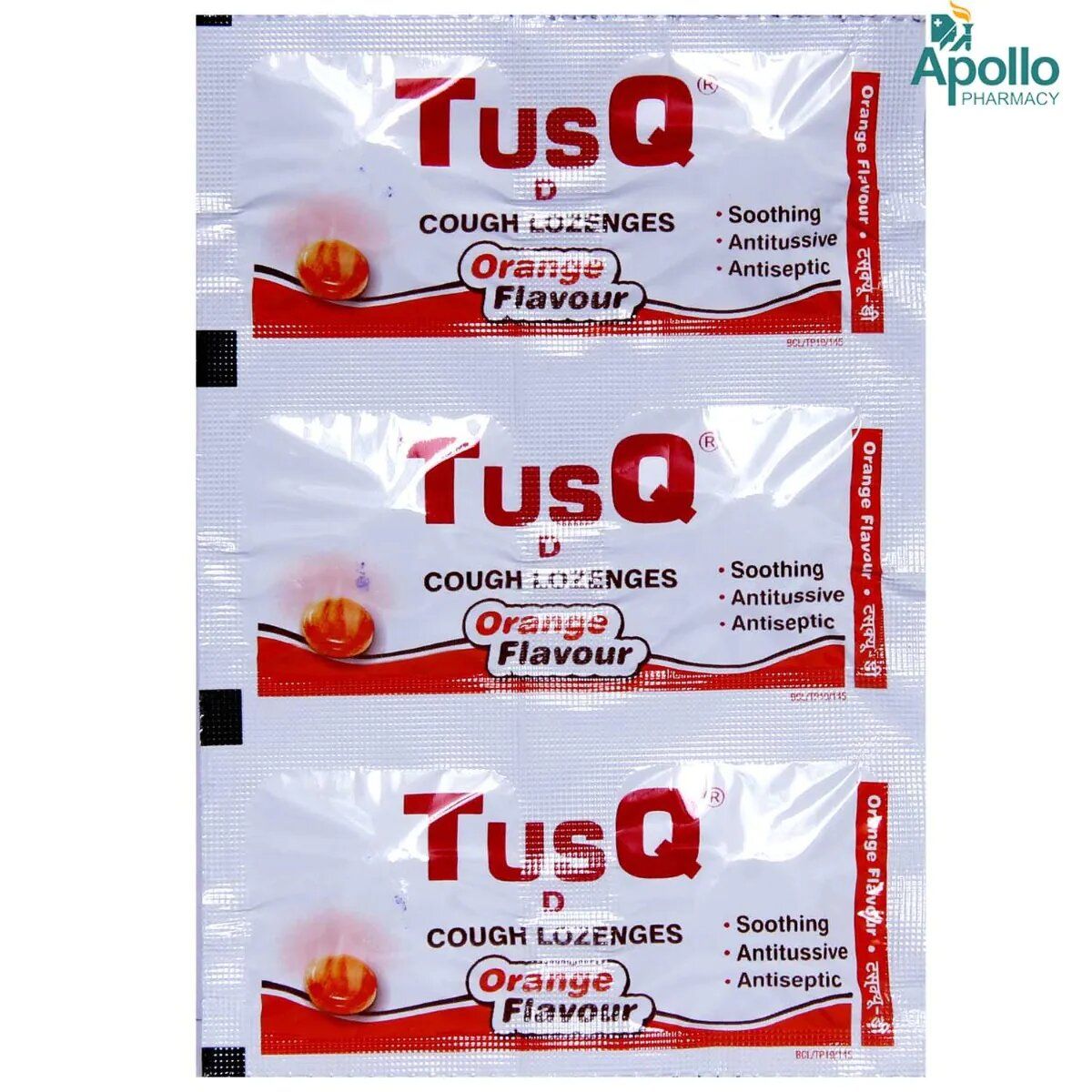 Tusq-D Orange Flavour Lozenges 6's Price, Uses, Side Effects ...