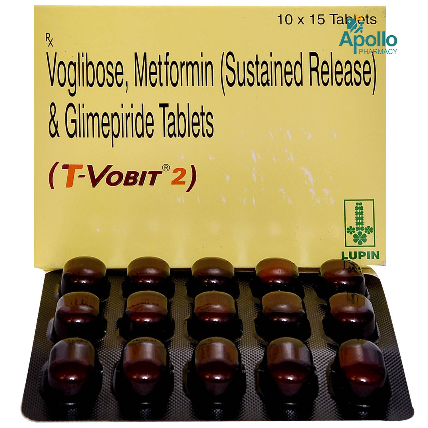 T-Vobit 2 Tablet 15's Price, Uses, Side Effects, Composition - Apollo ...