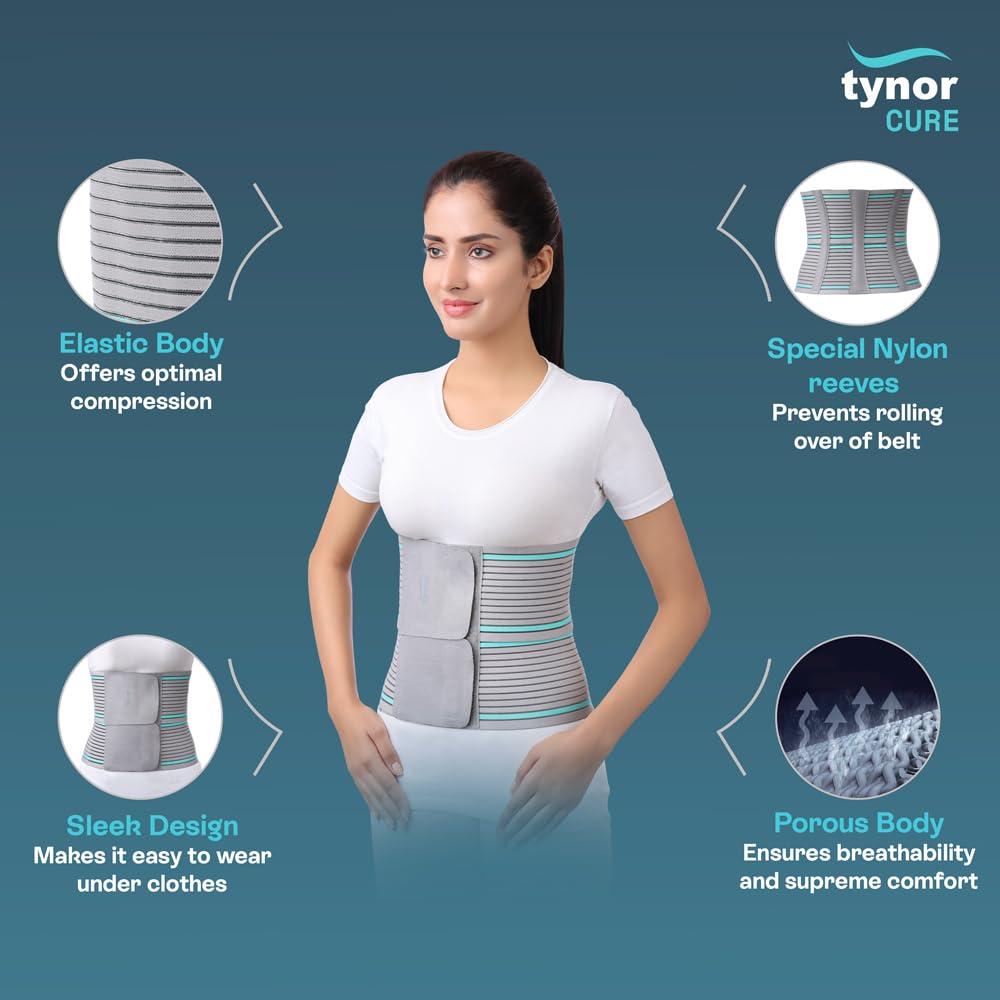Buy Tynor Abdominal Belt Medium, 1 Count | 19 Minutes Delivery | Apollo ...