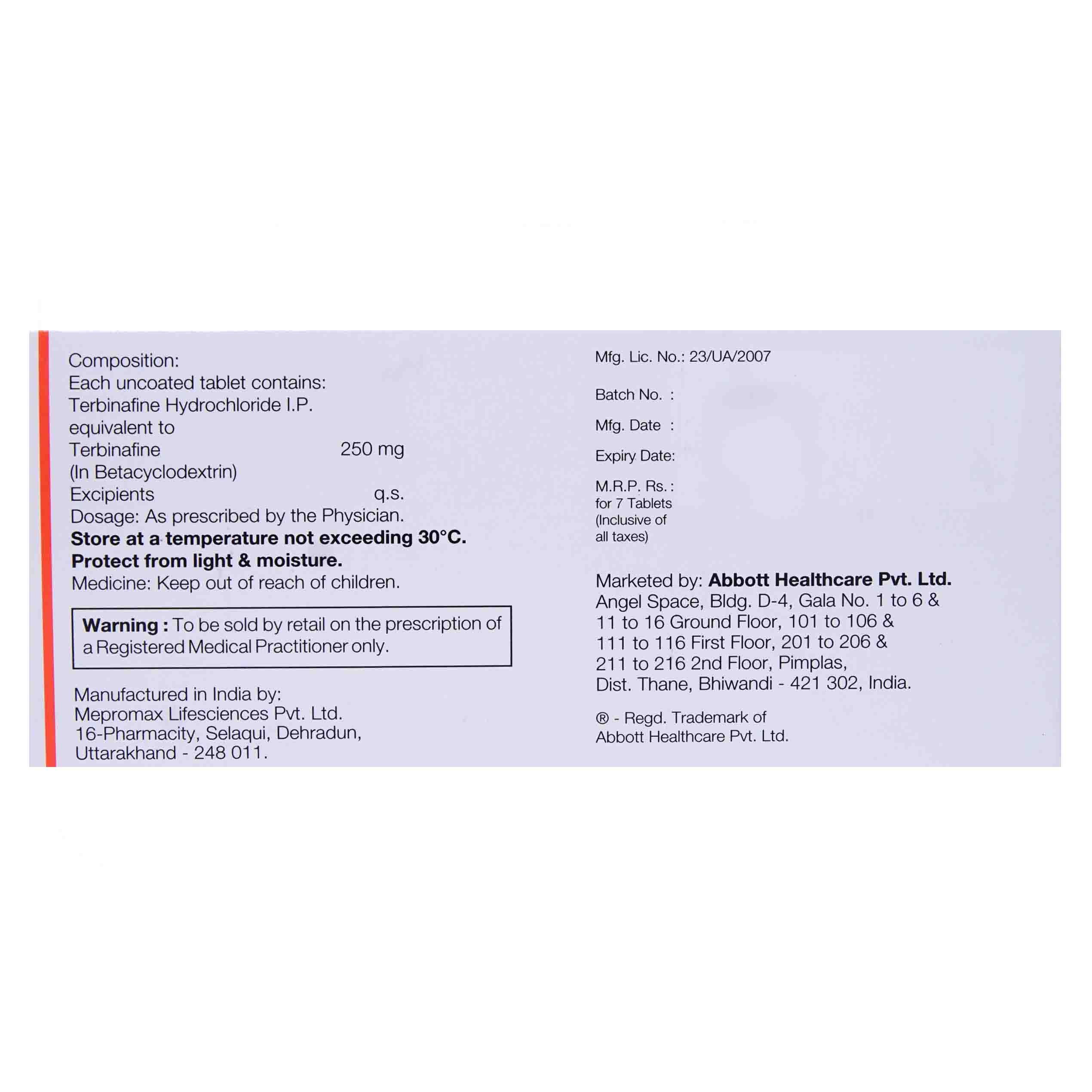 Tyza Tablet 7's Price, Uses, Side Effects, Composition - Apollo Pharmacy