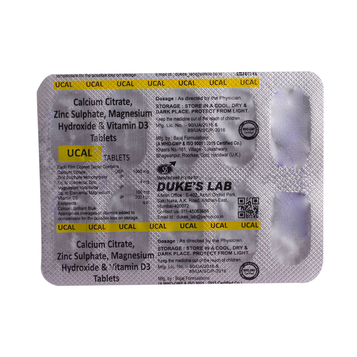 Ucal Tablet Price, Uses, Side Effects, Composition - Apollo Pharmacy