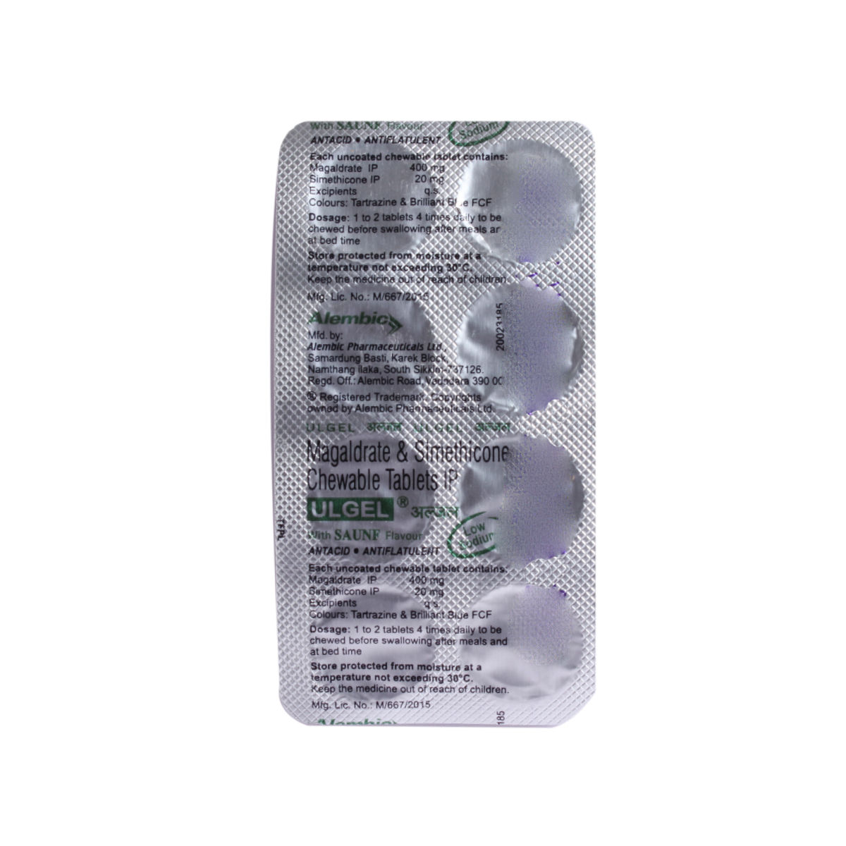 ULGEL CHWEABLE TABLET Price, Uses, Side Effects, Composition - Apollo ...