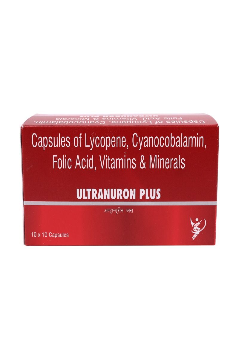 Ultranuron Plus Capsule 10's Price, Uses, Side Effects, Composition ...