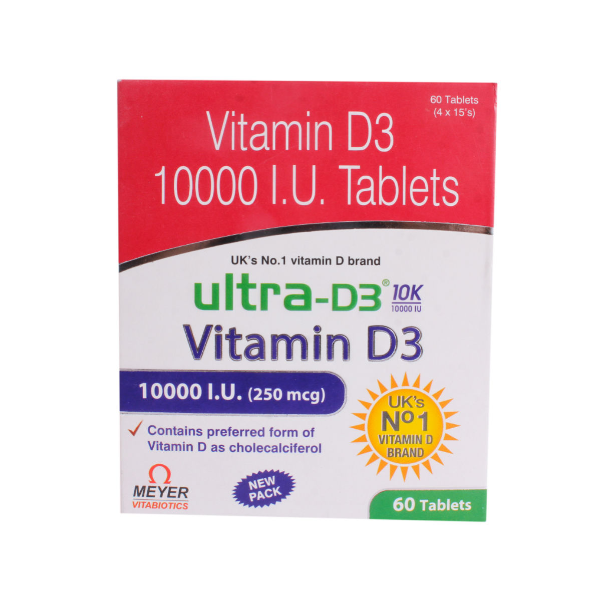 Ultra-D3 10K Tablet 30's Price, Uses, Side Effects, Composition ...