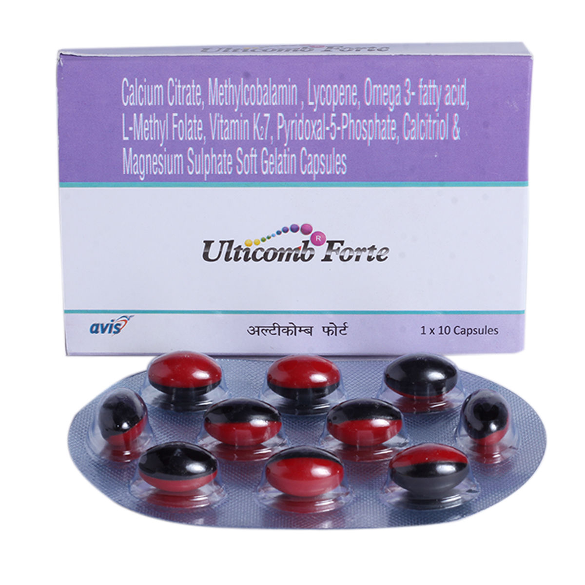 Ulticomb Forte Soft Gelatin Capsule 10's Price, Uses, Side Effects ...