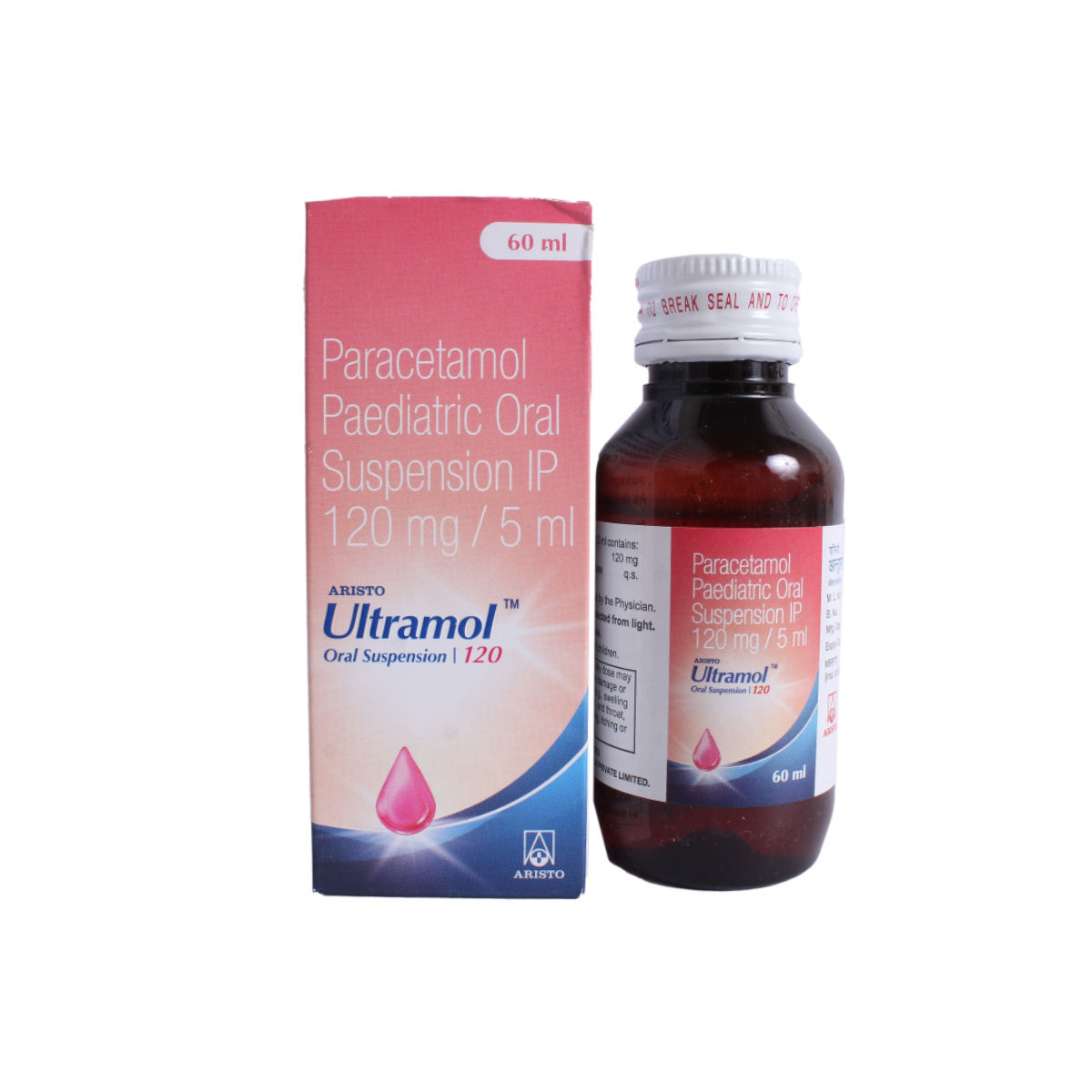 Ultramol 120 Paediatric Oral Suspension 60 ml Price, Uses, Side Effects ...