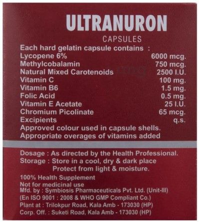 Ultranuron Capsule 10's Price, Uses, Side Effects, Composition - Apollo ...