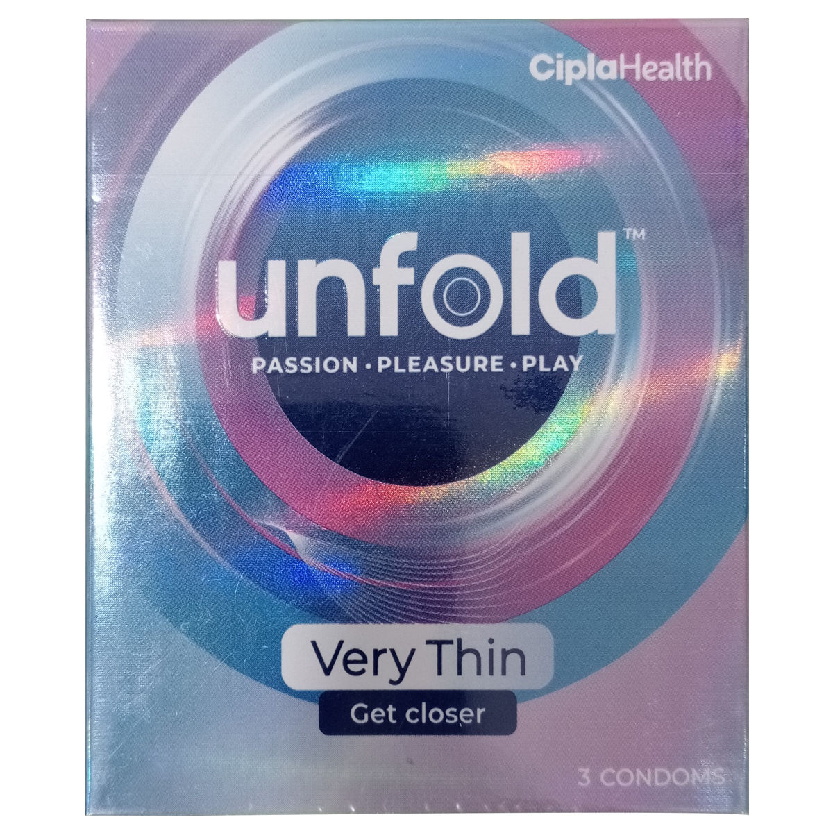 Buy Unfold Very Thin Get Closer Condoms, 3 Count | 19 Minutes Delivery ...