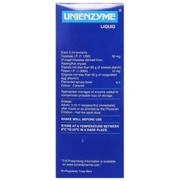 Unienzyme Syrup | Uses, Side Effects, Price | Apollo Pharmacy