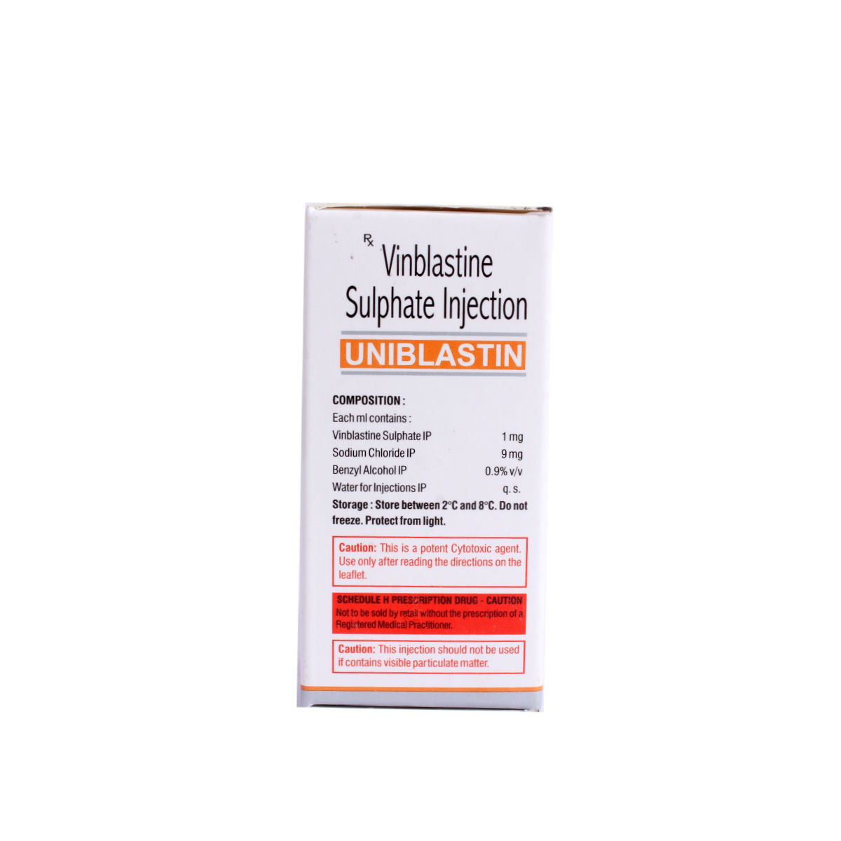 Uniblastin 10mg Injection 10 ml Price, Uses, Side Effects, Composition ...