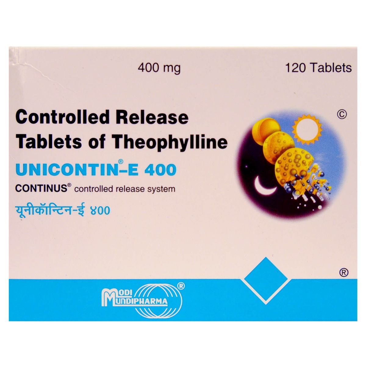 Unicontin-E 400 Tablet 10's Price, Uses, Side Effects, Composition ...
