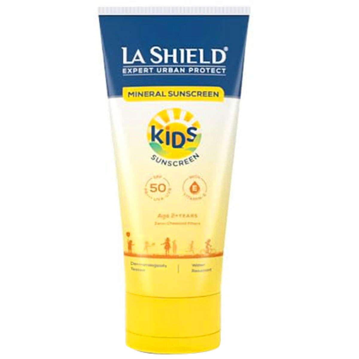 Buy La Shield Kids SPF 50 PA+++ Sunscreen Gel, 50 gm | 19 Minutes ...